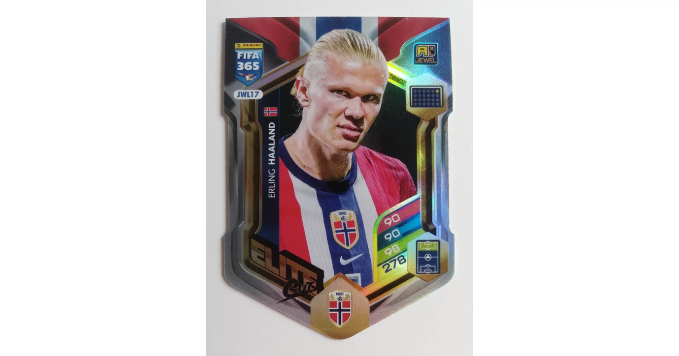 JWL17 Erling Haaland Elite Cut focis kártya (Norway) FIFA365 2026 ...