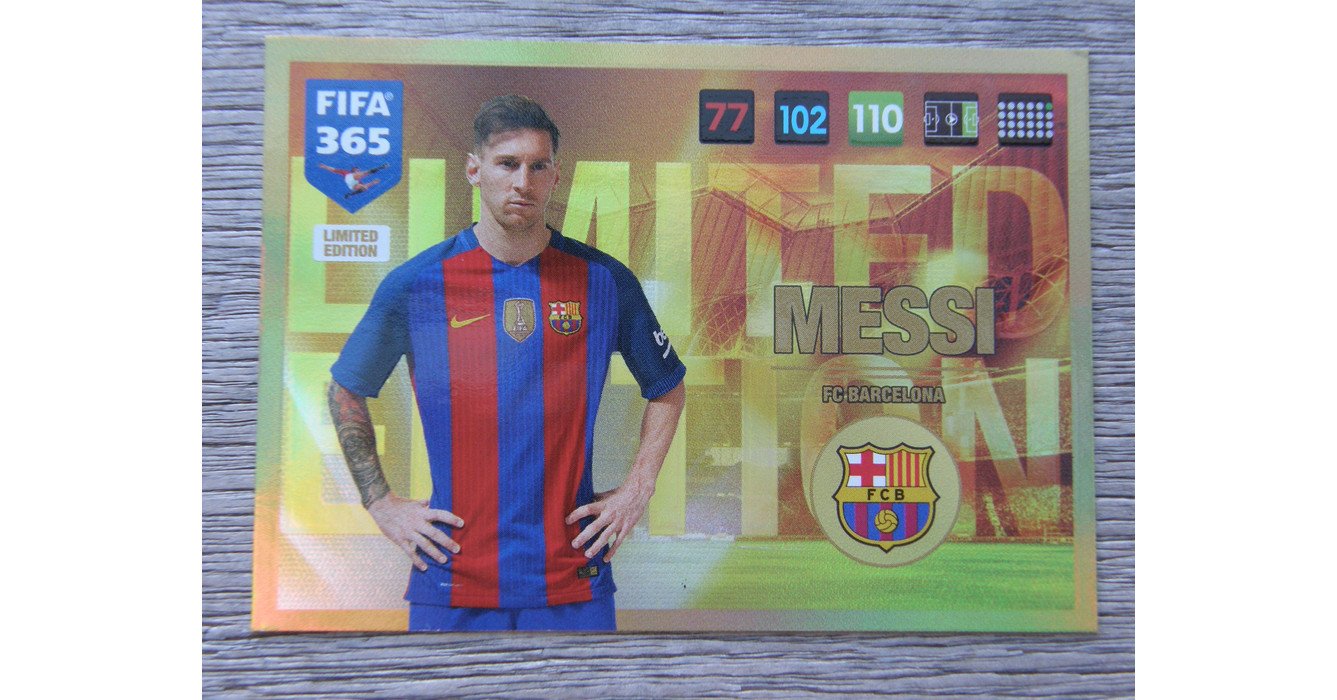 LE-LM Lionel Messi Limited Edition (Csapata: FC Barcelona) focis kártya ...