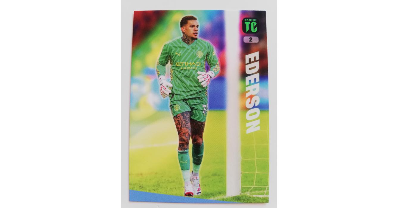 2 Ederson Base card focis kártya (Manchester City) Panini Adrenalyn Top ...