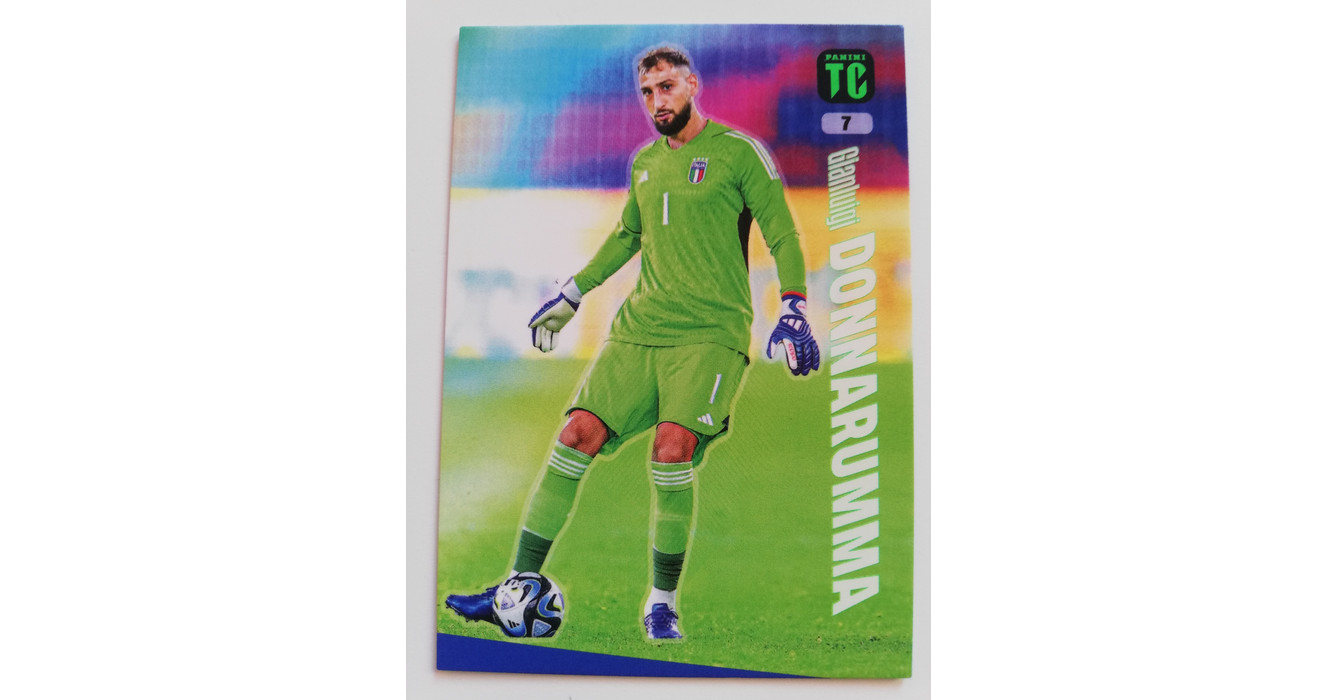 7 Gianluigi Donnarumma Base card focis kártya (Italy) Panini Adrenalyn ...