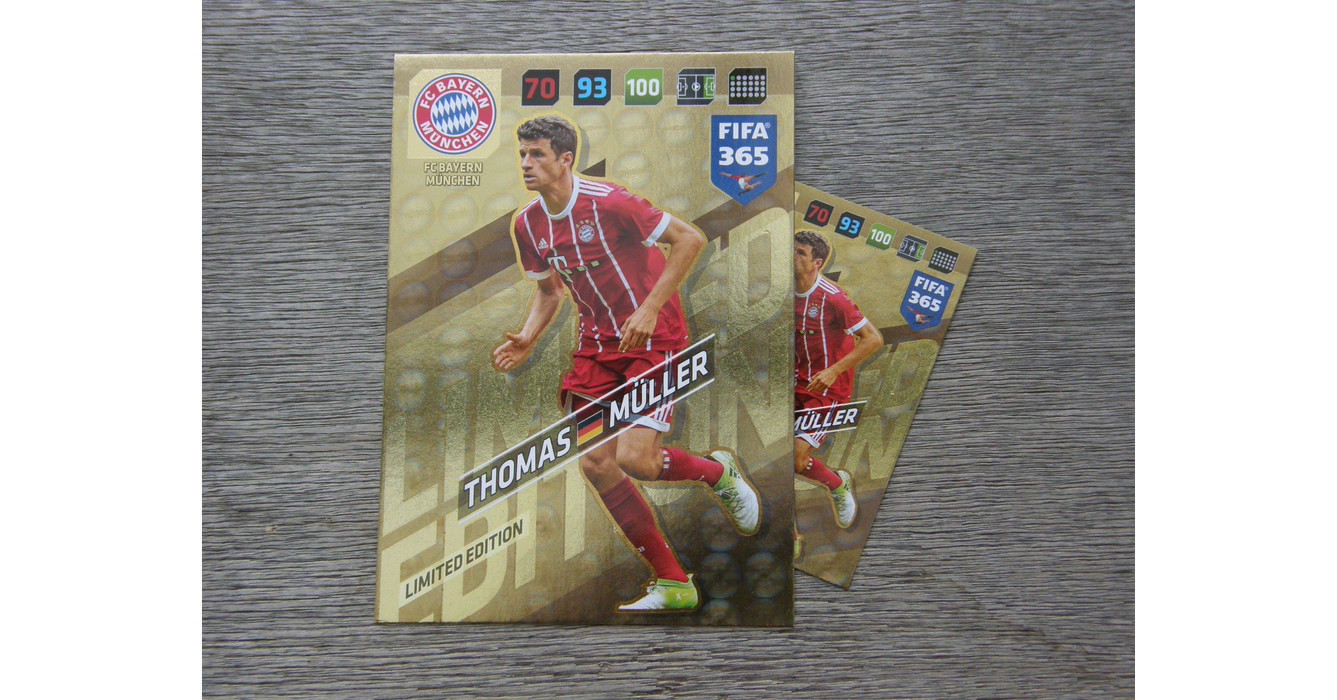 XXL-TM Thomas Müller Limited Edition (FC Bayern München) focis kártya ...