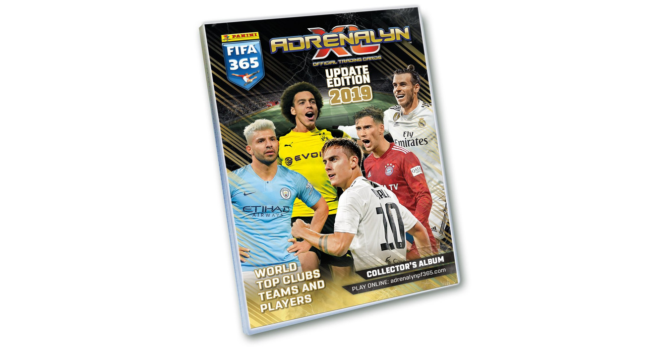 Kis méretű focis kártya gyűjtő album FIFA365 2019 UPDATE MIND a 64 Team ...