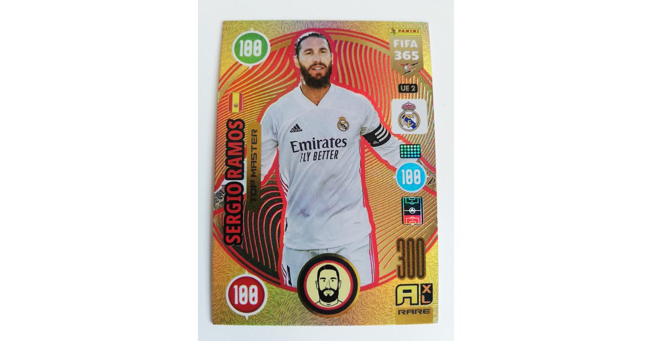 UE2 Sergio Ramos Top Master focis kártya (Real Madrid CF) FIFA365 2021 ...