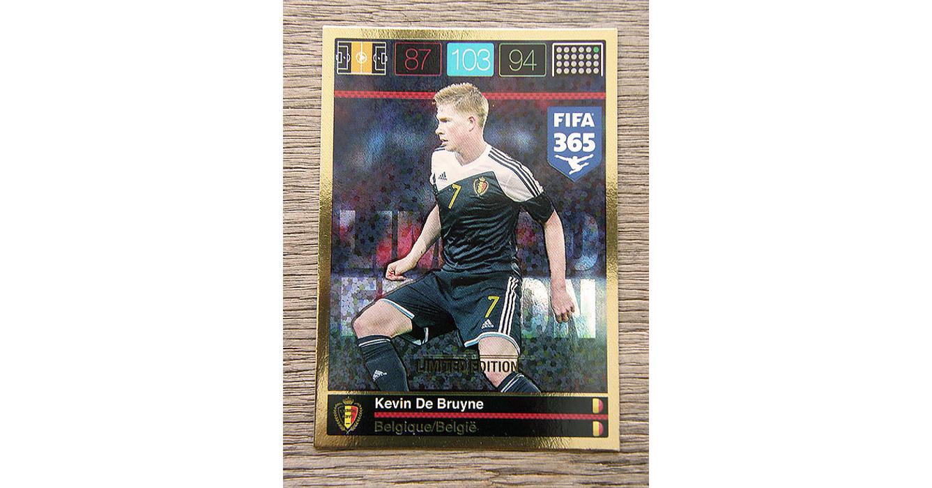 LE-KDB Kevin De Bruyne Limited edition (Belgique/België) focis kártya ...