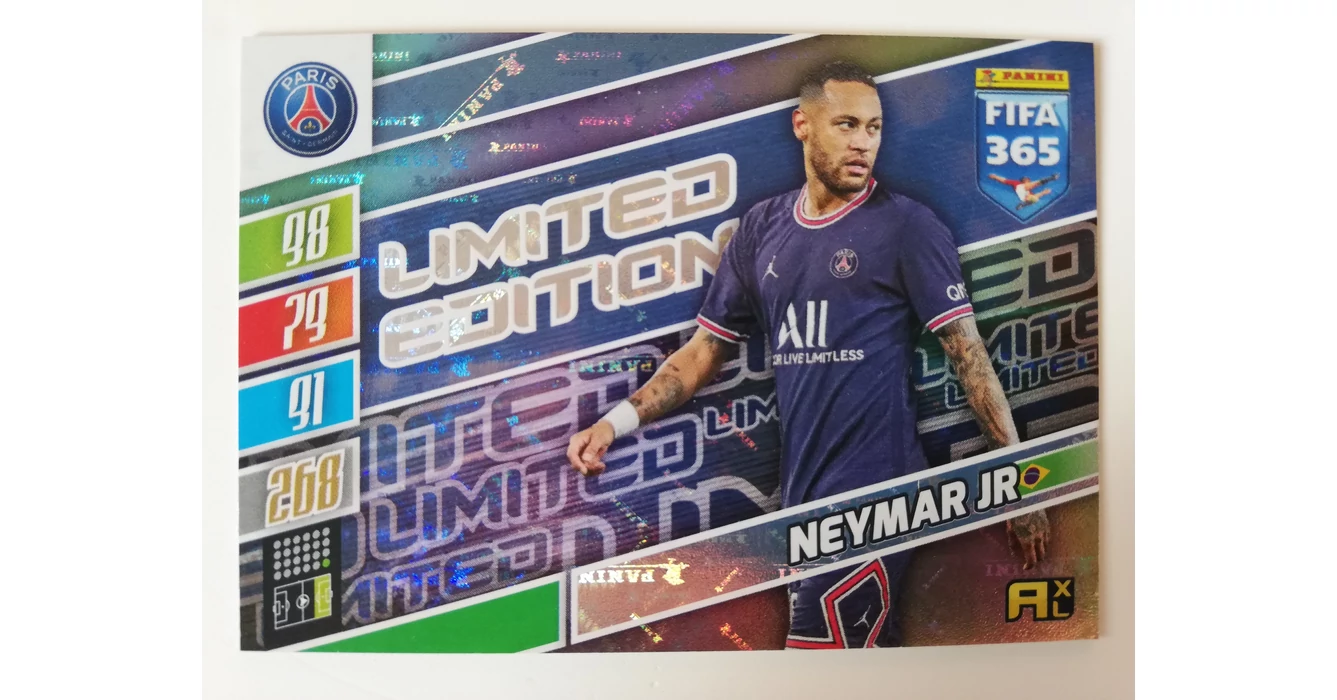 LEU-NJR Neymar Jr Limited Edition / Update focis kártya (Paris Saint ...