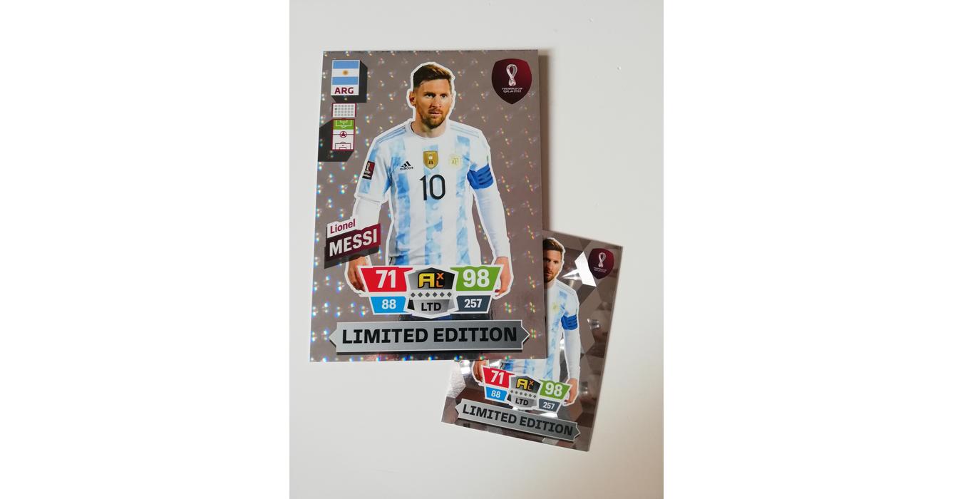 XXL-LM Lionel Messi XXL Limited Edition focis kártya (Argentina) Qatar ...