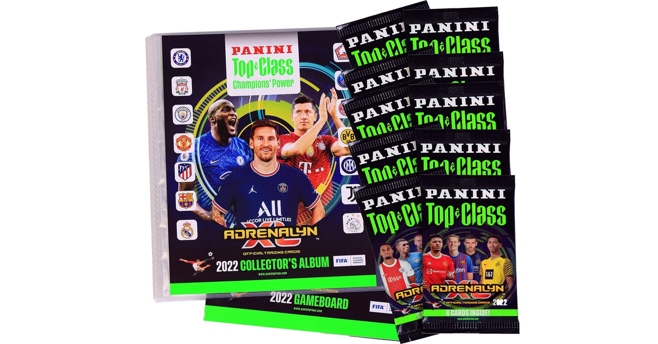 TOP CLASS 2022 Album + 10 kártyacsomag (60 kártyalap) - Albumok ...