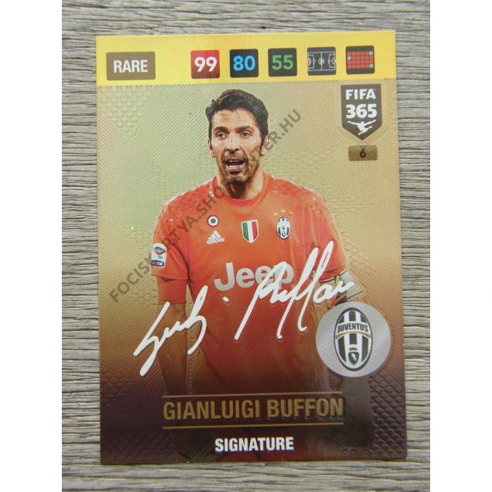006 Gianluigi Buffon RARE Signature (Csapata: Juventus) focis kártya ...