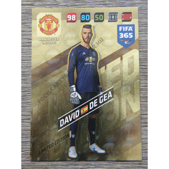 LE-DDG David De Gea Limited Edition (Manchester United) focis kártya ...